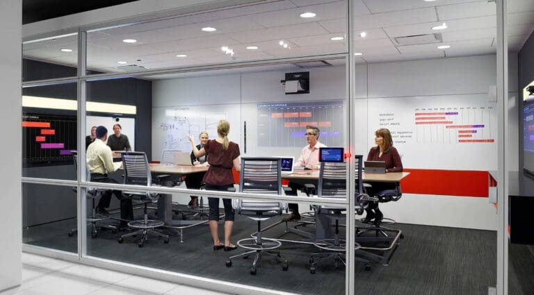 6 Collaborative Space Ideas with Demountable Walls - Red Thread